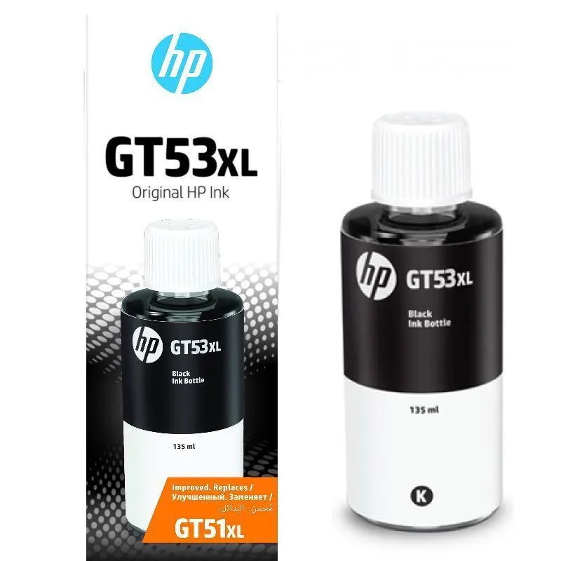 Чернила HP GT53XL Black - самые низкие цены – у нас! BeeMarket